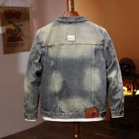 China Single Breasted Fabric Hem Long Sleeve Vintage Color french workwear jacket wholesale Polyester 19% Urban Fashion Custom (JK534) for sale