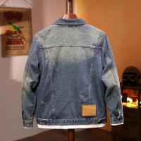 China Multi Pocket Blue Daily Long Sleeve french workwear jacket wholesale Multi Pocket Polyester 19% Custom (JK530) for sale