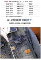 China Multi Pocket Blue Daily Long Sleeve french workwear jacket wholesale Multi Pocket Polyester 19% Custom (JK530) for sale