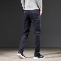 China Black Daily Mid Waist mens pants wholesale Solid Color Urban Fashion Custom (P331) for sale