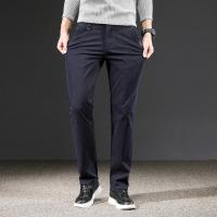 China Black Daily Mid Waist mens pants wholesale Solid Color Urban Fashion Custom (P331) for sale