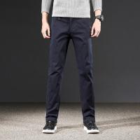 China Black Daily Mid Waist mens pants wholesale Solid Color Urban Fashion Custom (P331) for sale