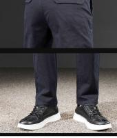 China Black Daily Mid Waist mens pants wholesale Solid Color Urban Fashion Custom (P331) for sale