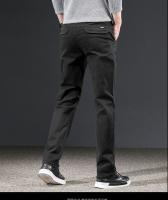 China Black Daily Mid Waist mens pants wholesale Solid Color Urban Fashion Custom (P331) for sale