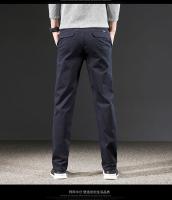 China Black Daily Mid Waist mens pants wholesale Solid Color Urban Fashion Custom (P331) for sale