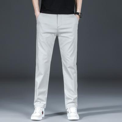 China Straight Pant Black Daily Mid Waist dress pants wholesale price Solid Color Regular Custom (P348) for sale