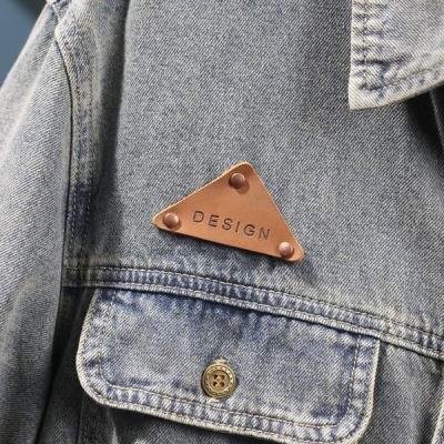 China Light Blue Solid Color Long Sleeve french workwear jacket wholesale Urban Fashion Regular Custom (CS006) for sale