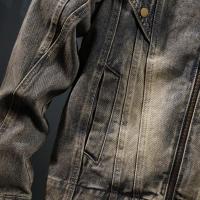 China Youth Trend Long Sleeve Vintage Color french workwear jacket wholesale Polyester 19% Zipper Custom (JK709) for sale