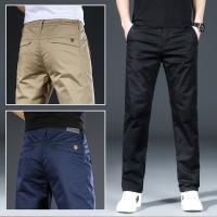 China Daily Black Khaki Solid Color dress pants wholesale price Straight Pant Urban Fashion Custom (P351) for sale