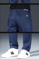 China Daily Black Khaki Solid Color dress pants wholesale price Straight Pant Urban Fashion Custom (P351) for sale
