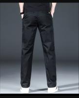 China Daily Black Khaki Solid Color dress pants wholesale price Straight Pant Urban Fashion Custom (P351) for sale