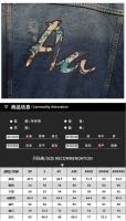 China Blue Blue Printed Fabric Hem french workwear jacket wholesale Long Sleeve Polyester 19% Custom (JK548) for sale