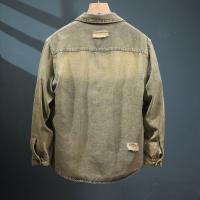 China Long Sleeve Vintage Color Urban Fashion french workwear jacket wholesale Loose Fit Single Breasted Custom (CS006) for sale