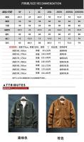 China Dark Green Fabric Hem Embroidered french workwear jacket wholesale Cotton 100% Solid Color Custom (JK544) for sale