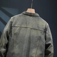 China Solid Color Long Sleeve Vintage Color french workwear jacket wholesale Polyester 19% Urban Fashion Custom (JK531) for sale