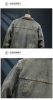 China Solid Color Long Sleeve Vintage Color french workwear jacket wholesale Polyester 19% Urban Fashion Custom (JK531) for sale