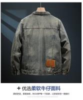 China Solid Color Long Sleeve Vintage Color french workwear jacket wholesale Polyester 19% Urban Fashion Custom (JK531) for sale