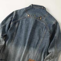 China Regular Solid Color Youth Trend Long Sleeve mens denim jacket wholesale Polyester 19% Zipper Custom (JK712) for sale