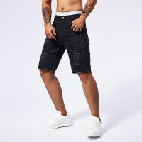 China Vintage Color Blue Black Summer Mid Waist High Stretch wholesale men shorts cargo Urban Fashion Vintage Color Blue Black Custom (Y232) for sale