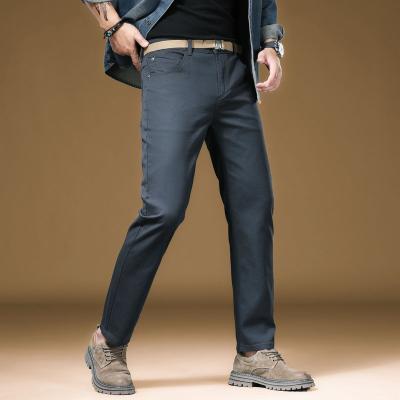 China Mid Waist Solid Color Youth Trend mens pants wholesale Autumn 2025 Khaki Dark Grey Custom (P3100) for sale