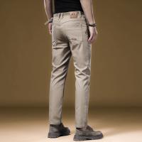 China Mid Waist Solid Color Youth Trend mens pants wholesale Autumn 2025 Khaki Dark Grey Custom (P3100) for sale