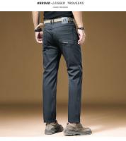 China Mid Waist Solid Color Youth Trend mens pants wholesale Autumn 2025 Khaki Dark Grey Custom (P3100) for sale