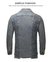 China Blue Daily No Lining mens wholesale dress shirts Long Sleeve Multi Pocket Custom (CS012) for sale