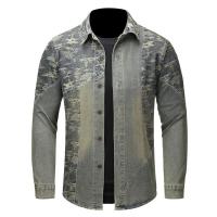 China Youth Trend Long Sleeve Vintage Color mens wholesale dress shirts Single Breasted Regular Custom (CS009) for sale