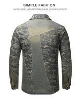 China Youth Trend Long Sleeve Vintage Color mens wholesale dress shirts Single Breasted Regular Custom (CS009) for sale