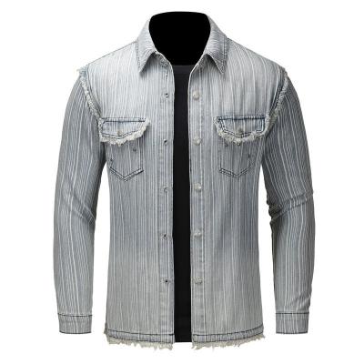 China Regular Youth Trend Long Sleeve Regular french workwear jacket wholesale Custom (CS015) for sale