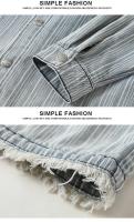 China Regular Youth Trend Long Sleeve Regular french workwear jacket wholesale Custom (CS015) for sale