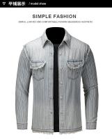 China Regular Youth Trend Long Sleeve Regular french workwear jacket wholesale Custom (CS015) for sale