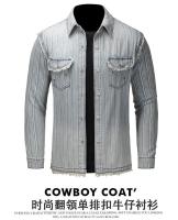 China Regular Youth Trend Long Sleeve Regular french workwear jacket wholesale Custom (CS015) for sale