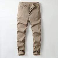 China Khaki Dark Grey Mid Waist Solid Color Youth Trend mens pants wholesale Khaki Dark Grey Regular Custom (P3100) for sale