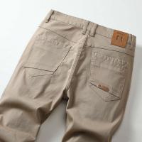 China Khaki Dark Grey Mid Waist Solid Color Youth Trend mens pants wholesale Khaki Dark Grey Regular Custom (P3100) for sale