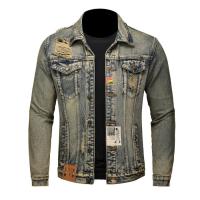 China Single Breasted Fabric Hem Solid Color Long Sleeve french workwear jacket wholesale Polyester 19% Single Breasted Custom (JK5101) for sale