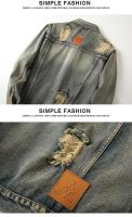 China Single Breasted Fabric Hem Solid Color Long Sleeve french workwear jacket wholesale Polyester 19% Single Breasted Custom (JK5101) for sale