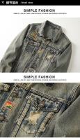 China Single Breasted Fabric Hem Solid Color Long Sleeve french workwear jacket wholesale Polyester 19% Single Breasted Custom (JK5101) for sale