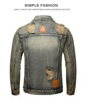 China Single Breasted Fabric Hem Solid Color Long Sleeve french workwear jacket wholesale Polyester 19% Single Breasted Custom (JK5101) for sale
