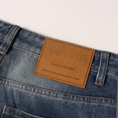 China Light Blue Mid Waist Distressed Light Blue wholesale skinny jeans mens Autumn 2025 Non Stretch Custom (MG804) for sale
