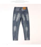 China Light Blue Mid Waist Distressed Light Blue wholesale skinny jeans mens Autumn 2025 Non Stretch Custom (MG804) for sale