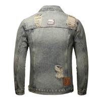 China Long Sleeve Vintage Color Polyester 19% french workwear jacket wholesale Urban Fashion Single Breasted Custom (JK590) for sale