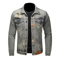 China Long Sleeve Vintage Color Polyester 19% french workwear jacket wholesale Urban Fashion Single Breasted Custom (JK590) for sale
