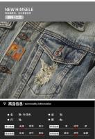 China Long Sleeve Vintage Color Polyester 19% french workwear jacket wholesale Urban Fashion Single Breasted Custom (JK590) for sale