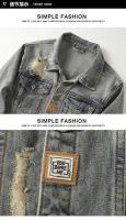 China Long Sleeve Vintage Color Polyester 19% french workwear jacket wholesale Urban Fashion Single Breasted Custom (JK590) for sale
