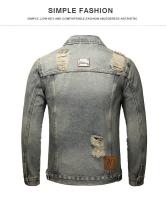 China Long Sleeve Vintage Color Polyester 19% french workwear jacket wholesale Urban Fashion Single Breasted Custom (JK590) for sale