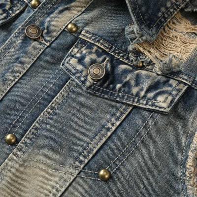 China Youth Trend Double Breasted Regular french workwear jacket wholesale Custom (MG579) for sale