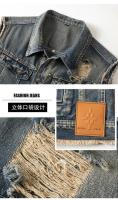 China Youth Trend Double Breasted Regular french workwear jacket wholesale Custom (MG579) for sale