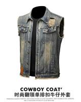 China Youth Trend Double Breasted Regular french workwear jacket wholesale Custom (MG579) for sale