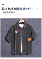 China Dark Grey Summer Regular Dark Grey mens wholesale dress shirts Solid Color Youth Trend Custom (CS573) for sale